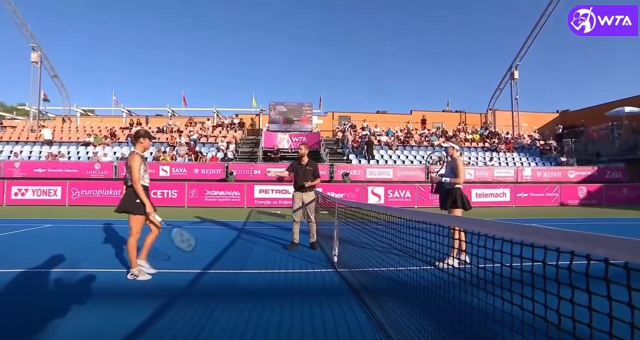 Kaja Juvan vs. Alison Riske | 2021 Portoroz Semifinal | WTA Match ...